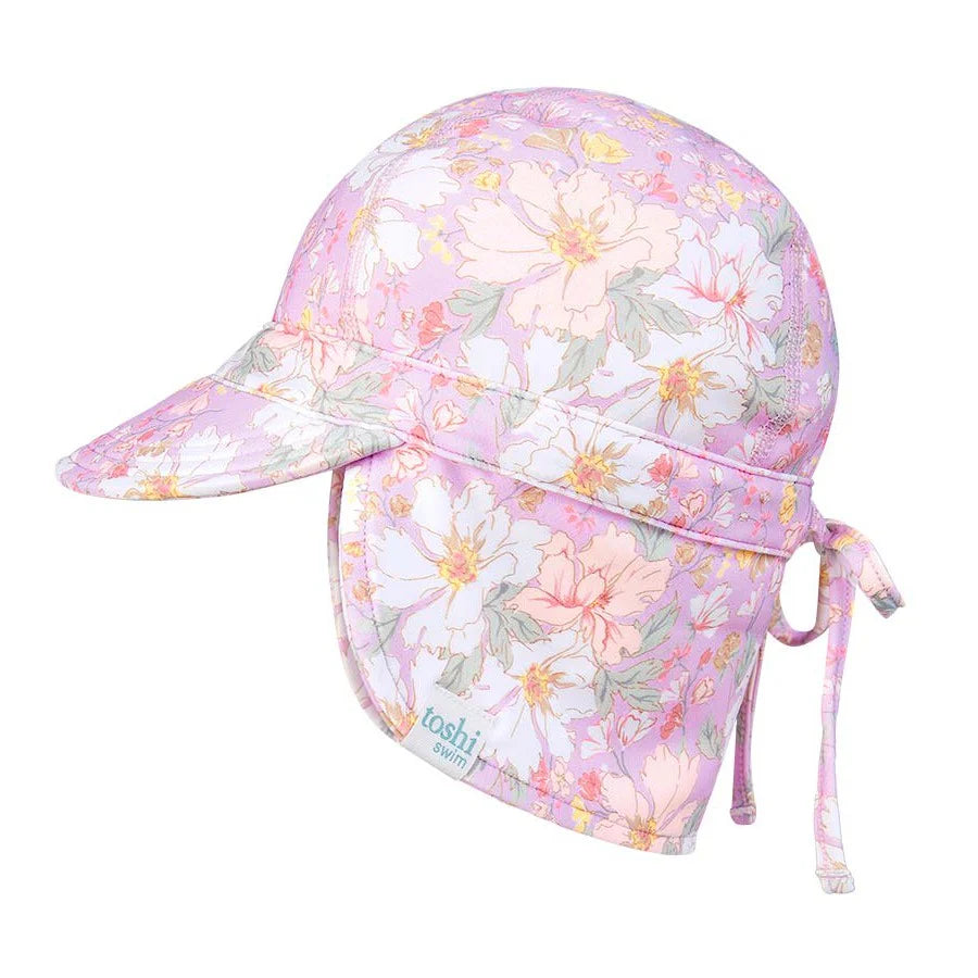 Toshi Swim Baby Flap Cap Classic - Dahlia – Outlet Shop For Kids