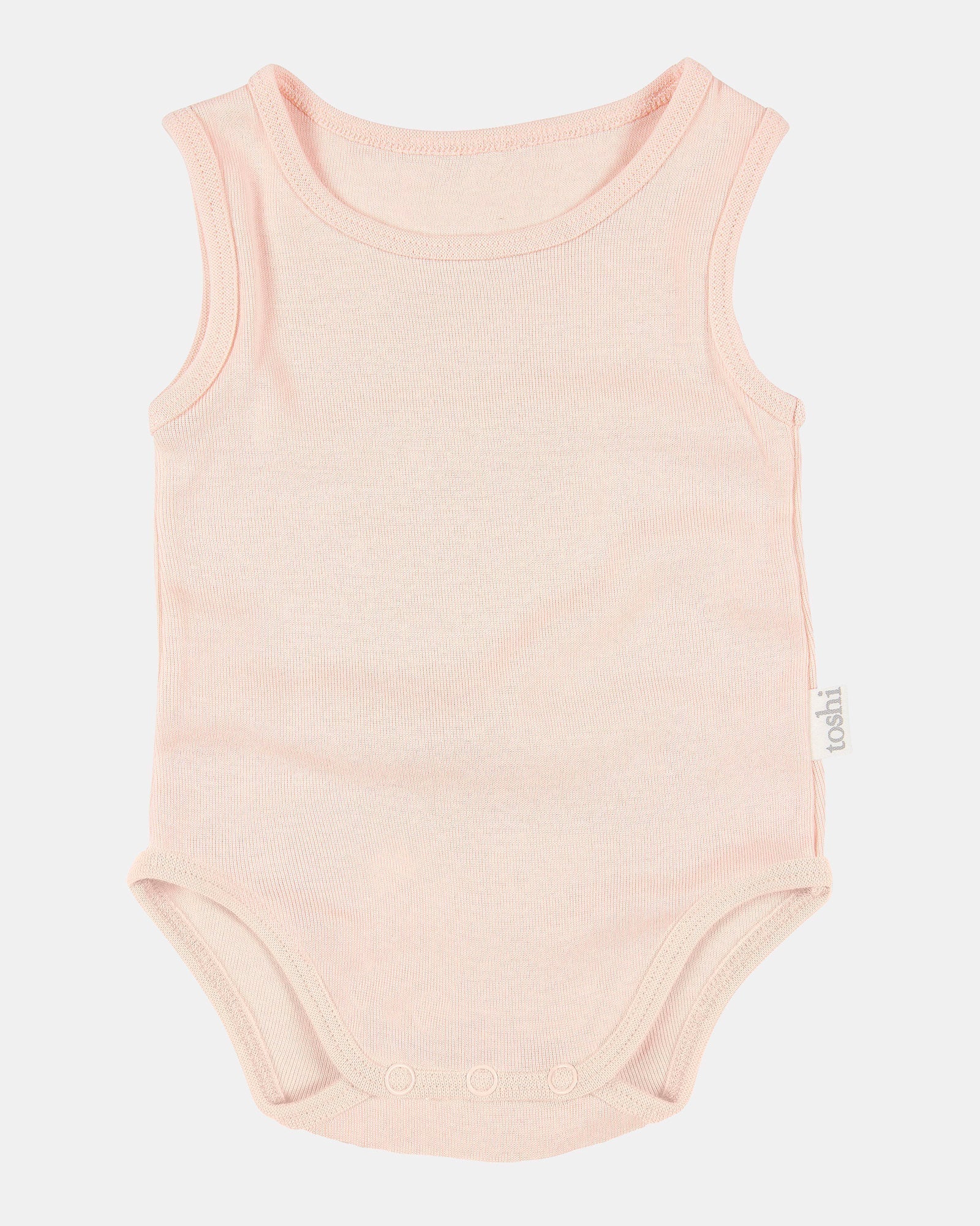 Toshi Dreamtime Organic Onesie Singlet - Blush – Outlet Shop For Kids