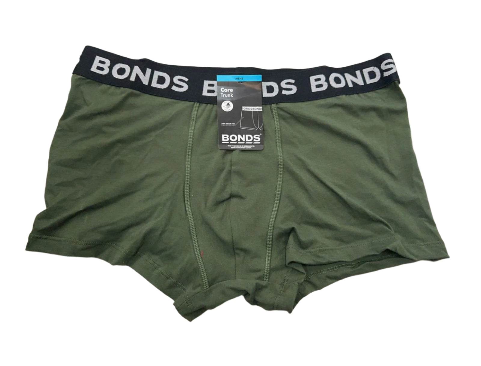 Bonds Mens Core Trunks - Green/Black – Outlet Shop For Kids